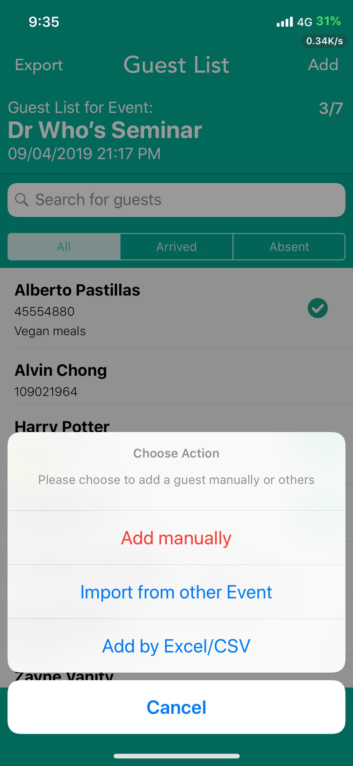 Importing Guest from CSV/Excel – 2iins